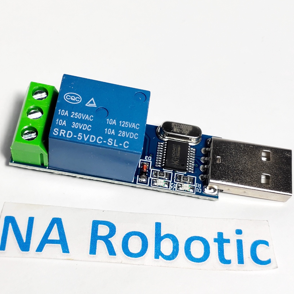 Jual Lcus USB Relay Serial 1 Channel | Shopee Indonesia