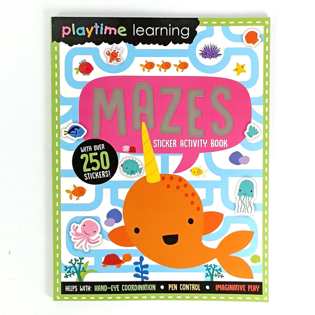 Jual Playtime Learning Mazes Buku Aktivitas Anak Activity Book Buku Belajar Bahasa Inggris Anak ...