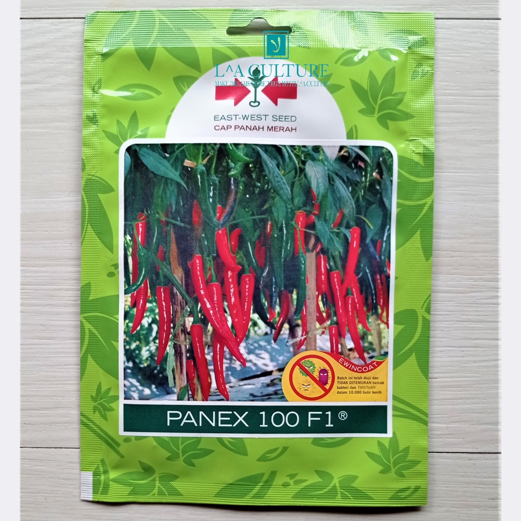 Jual Benih Cabe Cabai Besar PANEX 100 F1 Isi 125 Butir Cap Panah Merah ...
