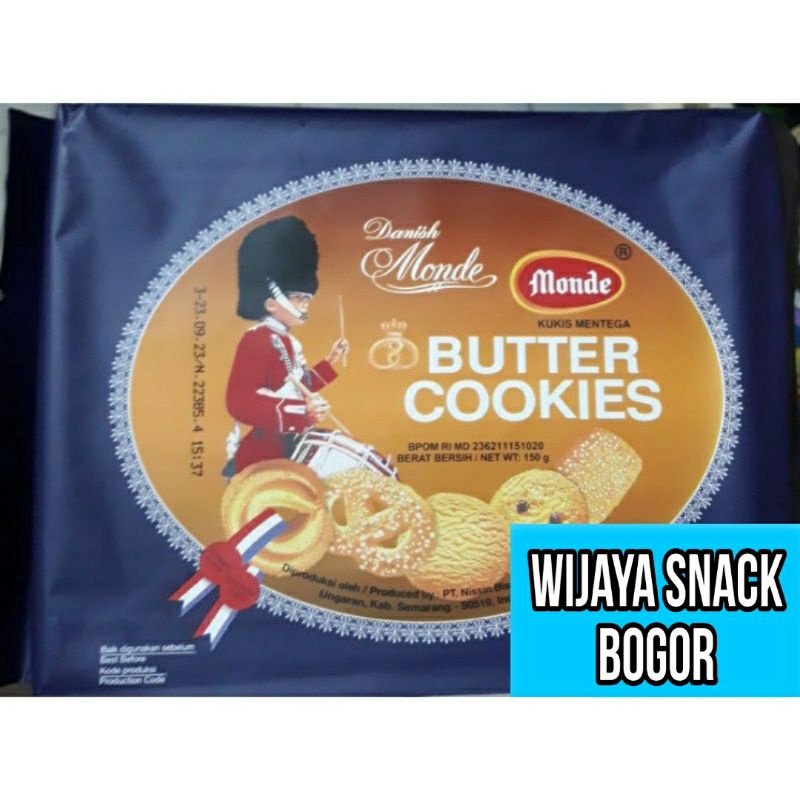 Jual Biskuit Monde Butter Cookies 150gr | Shopee Indonesia