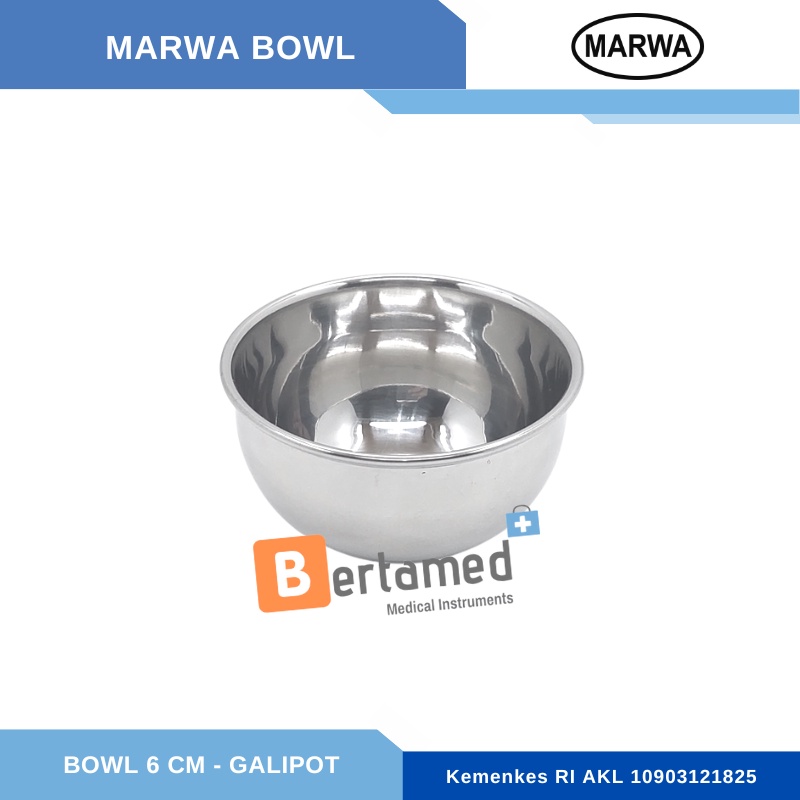 Jual Bowl 6 cm / Galipot Round / Kom Alkohol / Kom Betadine / Bowl ...