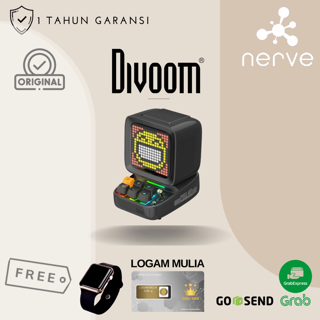 Jual Divoom Ditoo Pro Bluetooth Speaker | Shopee Indonesia