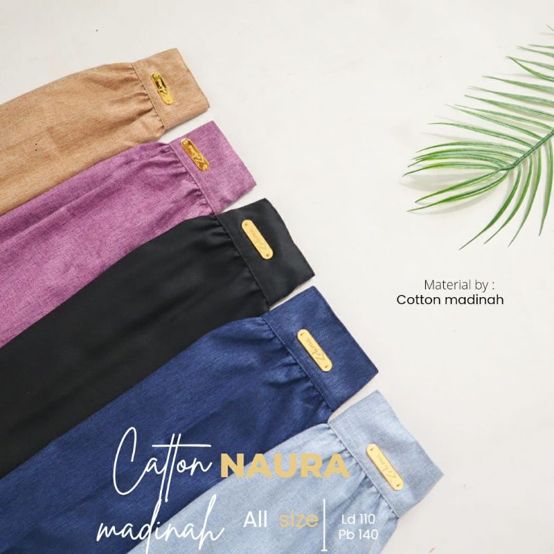 Jual Naura Dress By Zelima #original Katun Madinah | Shopee Indonesia