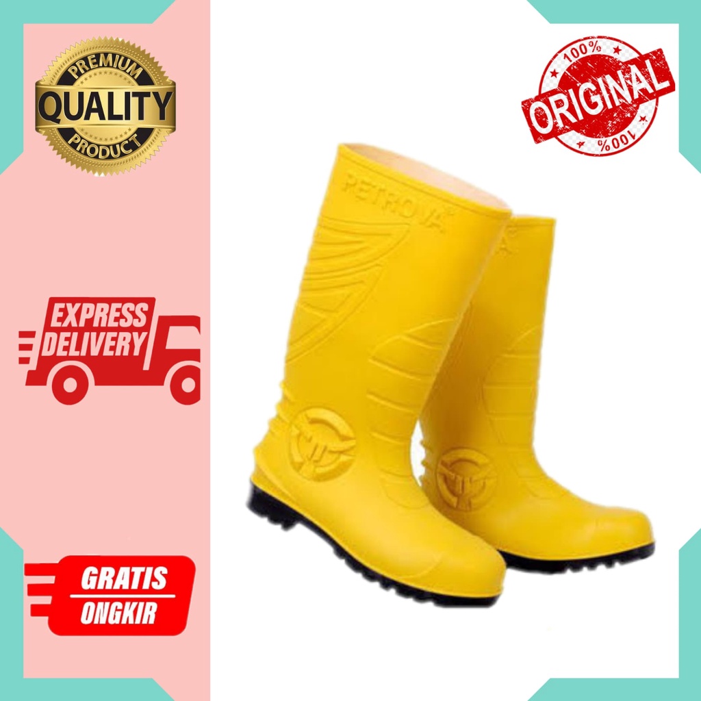 Jual Sepatu Safety Shoes Proyek Boot Petrova Ultimate | Shopee Indonesia
