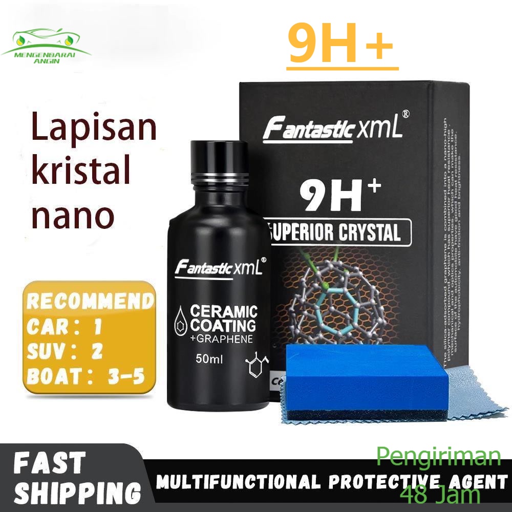 Jual Crystal Nano Ceramic Coating Untuk Cat Metalic Doff dan Plastik ...