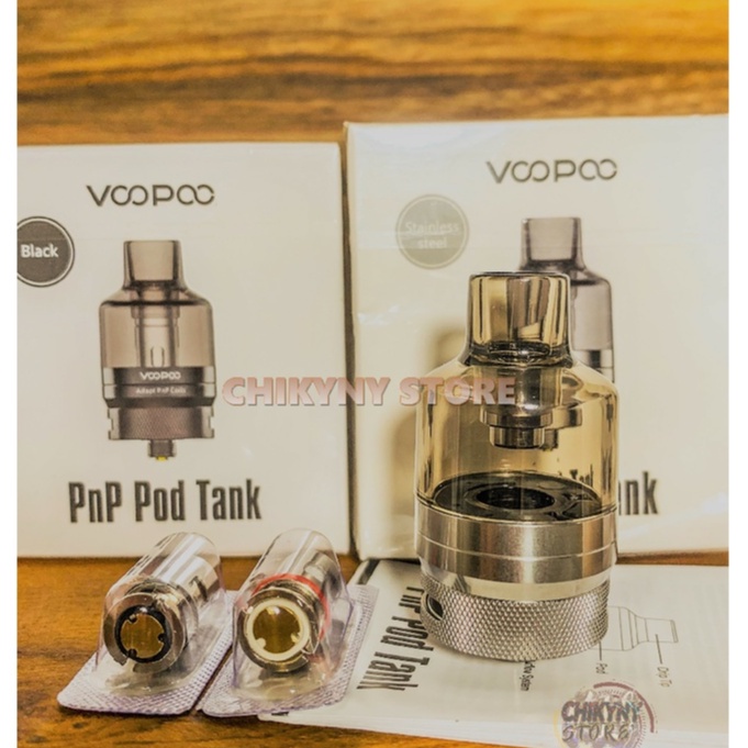 Jual VOOPOO PNP POD TANK CARTRIDGE WITH 2 COIL & ADAPTER 100% AUTHENTIC ...
