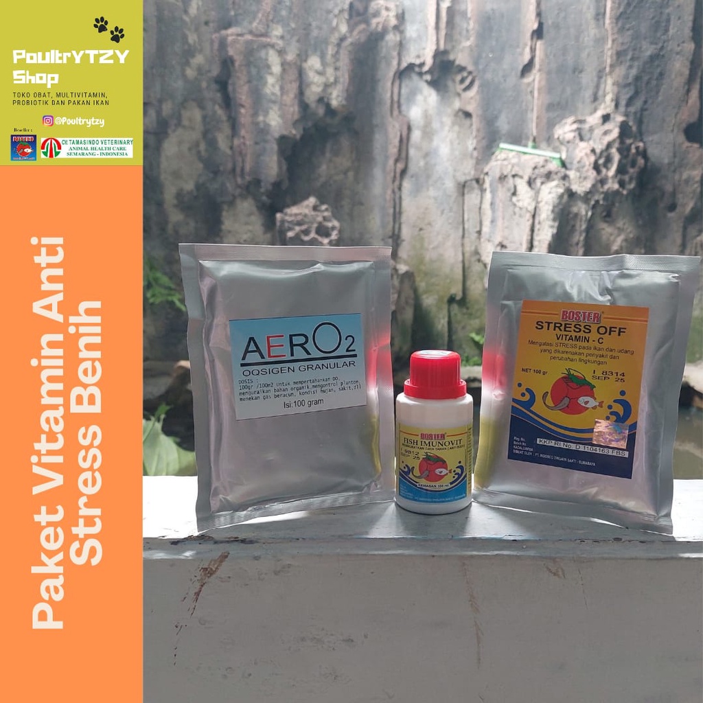Jual Paket Vitamin Untuk Menekan Stress & Kematian Ikan Bibit Benih ...