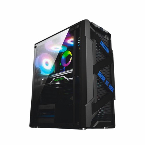 Jual Casing PC Gaming AULA FZ014 include 3 fans RGB Micro ATX/ATX ...