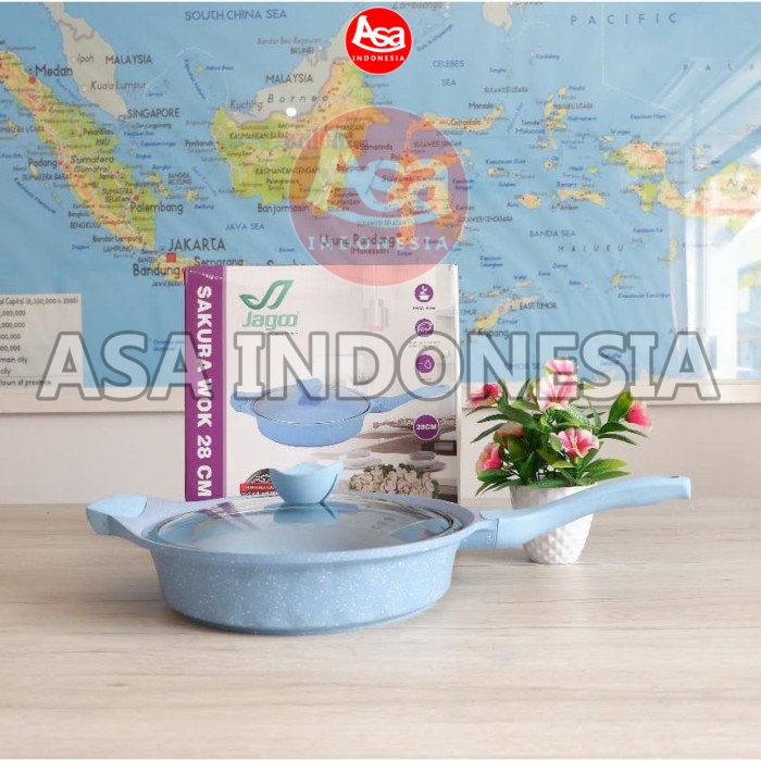 Jual Sakura Wok 28 Cm Jagoo - ASA Indonesia | Shopee Indonesia