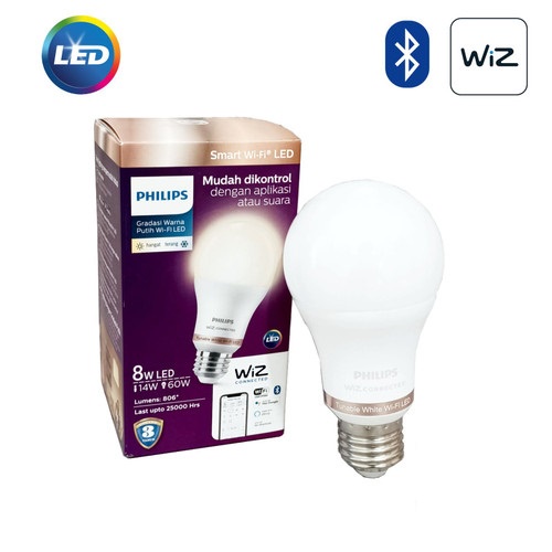 Jual Philips Lampu Smart WiFi Bulb LED 8W With Bluetooth - Tunable ...