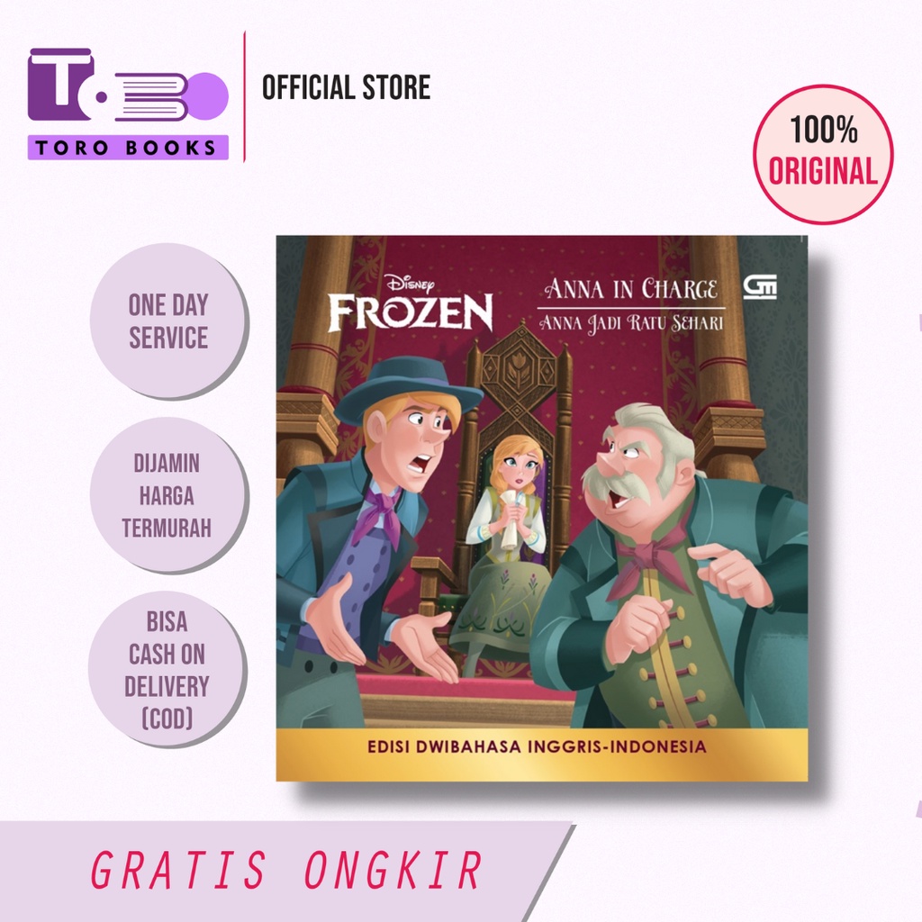 Jual Buku cerita anak, FROZEN II perjalanan menakjubkan// hutan ajaib ...