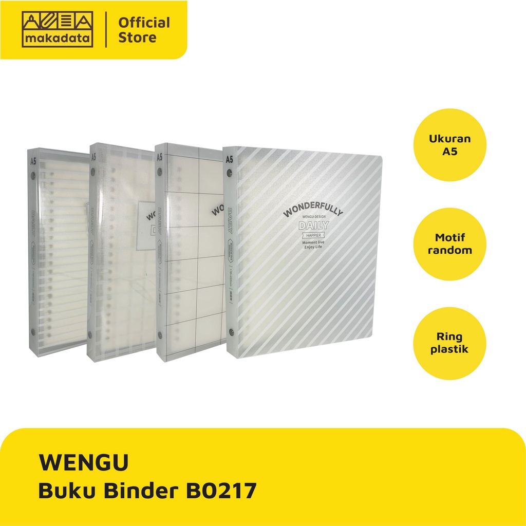 Jual BUKU BINDER NOTE A5 WENGU B0217 (1PCS) MURAH | Shopee Indonesia