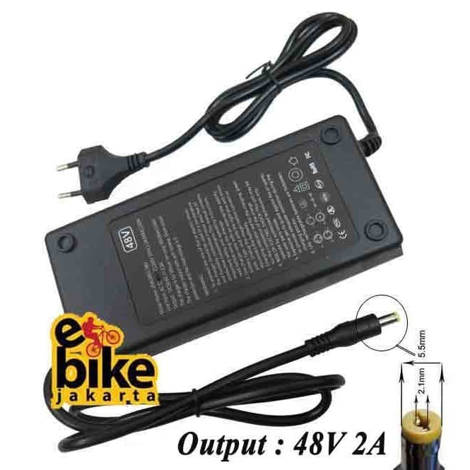 Jual Sepeda Charger Sepeda Listrik Lankeleisi Lithium 48V 2A ...