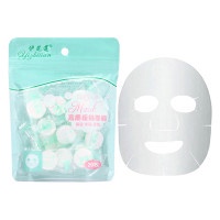 Jual COMPRESSED MASK FACIAL PAPER SHEET TABLET MASKER KERTAS POLOS DIY ...