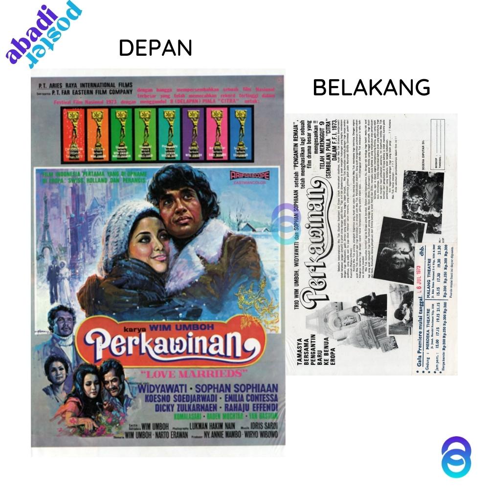 Jual poster film lawas perkawinan widyawati sophan sophian | Shopee ...