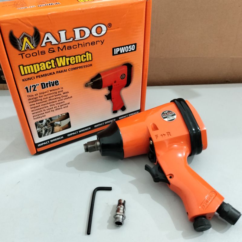 Jual AIR IMPACT WRENCH "ALDO" 1/2 || IMPACT ANGIN ALAT PEMBUKA BAUT ...