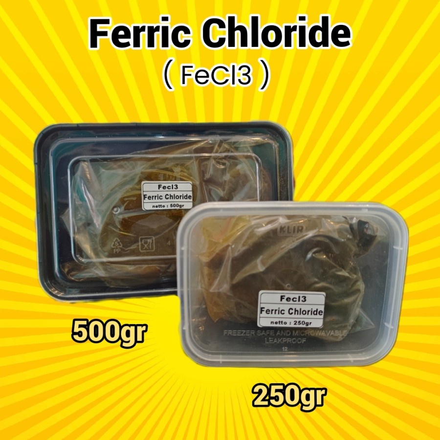Jual Ferric Chloride Ferit Klorit FeCl3 untuk Etching PCB Ferrit Chlorida | Shopee Indonesia