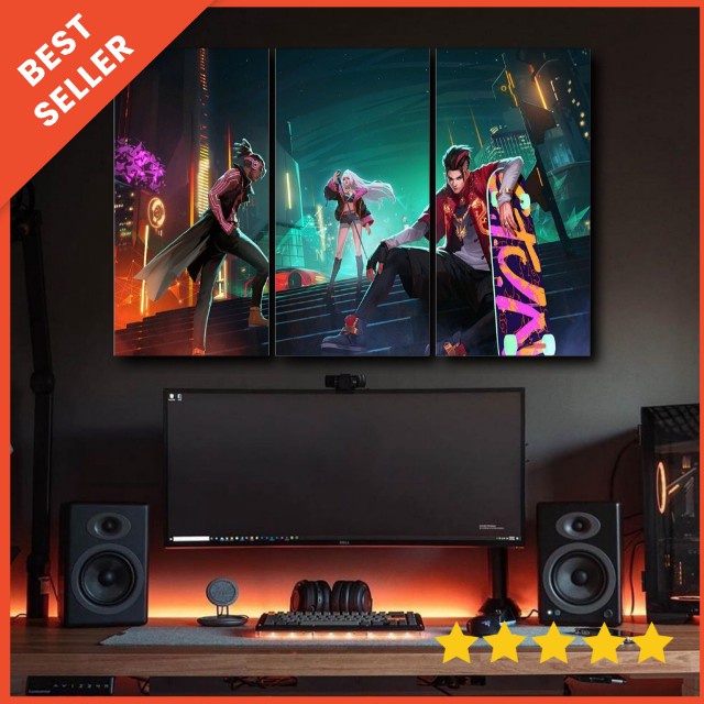 Jual CETAK FOTO | Hiasan Dinding | Kamar Aesthetic |Gaming |Pajangan ...