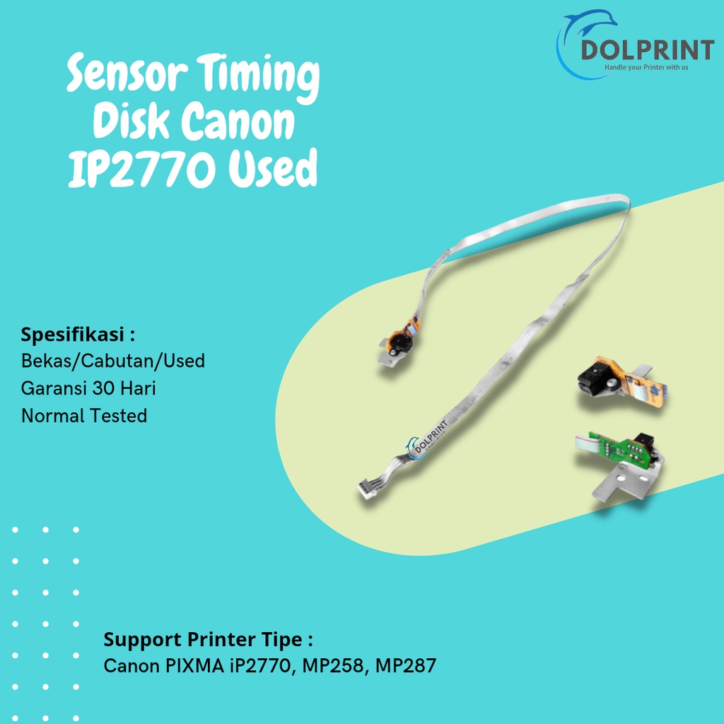 Jual Sensor Timing Disk Canon Ip2770, Pembaca Sensor Encoder Bulat 2770 ...
