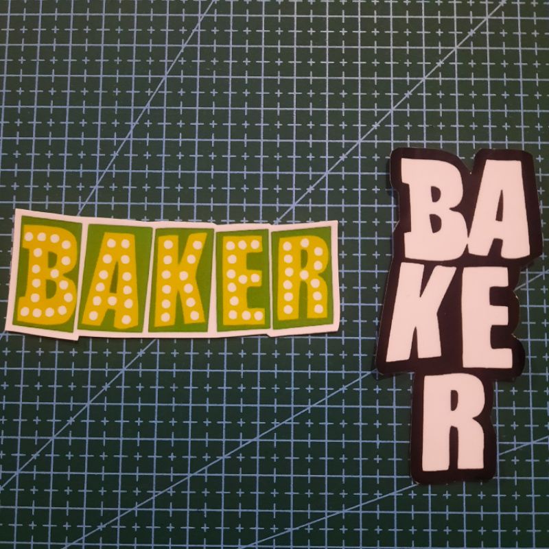 Jual Sticker BAKER Skateboard (BOOTLEG) | Shopee Indonesia