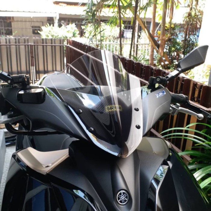 Jual visor aerox 155 sectbill - Putih Gmf DV | Shopee Indonesia