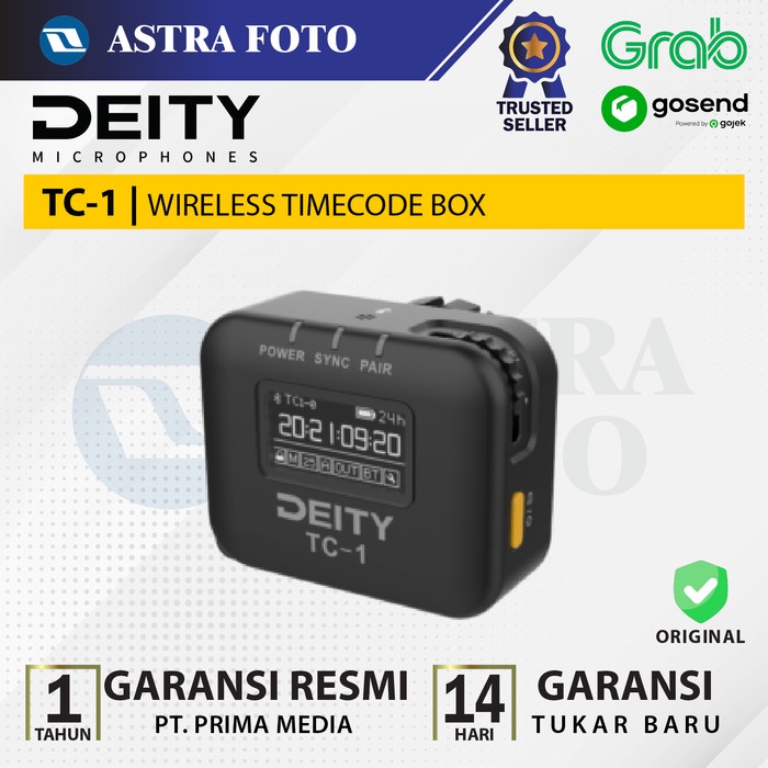 Jual Deity TC-1 / TC1 Microphone Wireless Timecode Generator Box | Shopee Indonesia