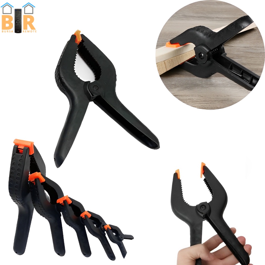 Jual Spring Clamp Klip Jepit Penjepit Papan Kayu Catok Plastik 3 - 9 ...
