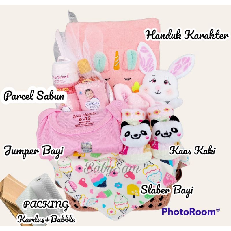 Jual Hampers Bayi Newborn Parcel Keranjang || Kado Kelahiran Bayi ...