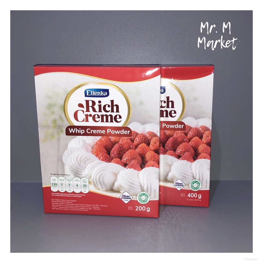 Jual Rich Creme 200gr/400 gr - Creamer / Whip Cream / Whipping Cream ...