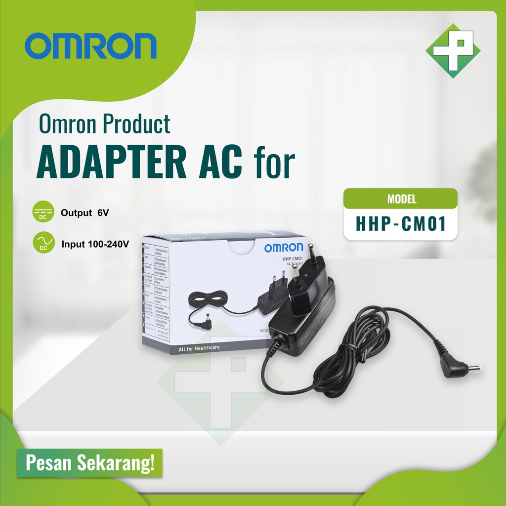 Jual Adaptor Omron HHP-CM01 / Adaptor Tensi Omron / Adaptor Original Omron | Shopee Indonesia
