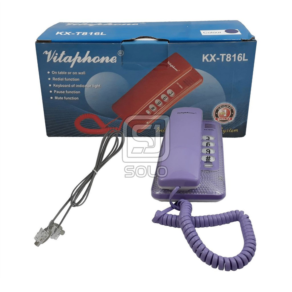 Jual Telp Rumah Telepon Kantor Telephone Hotel Telpon VITAPHONE KX ...