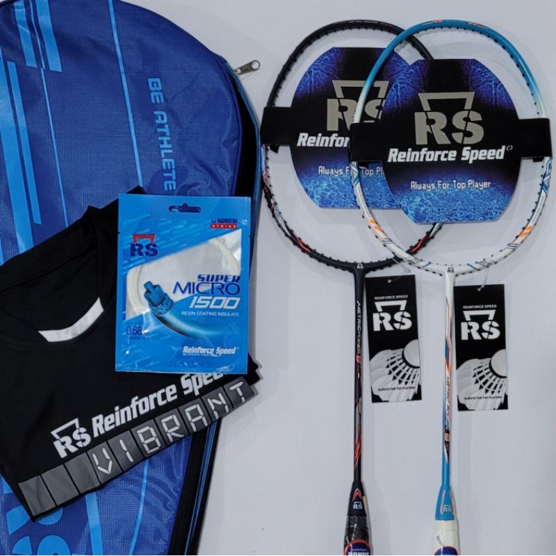 Jual Raket Badminton RS metric power 8 100% Original | Shopee Indonesia