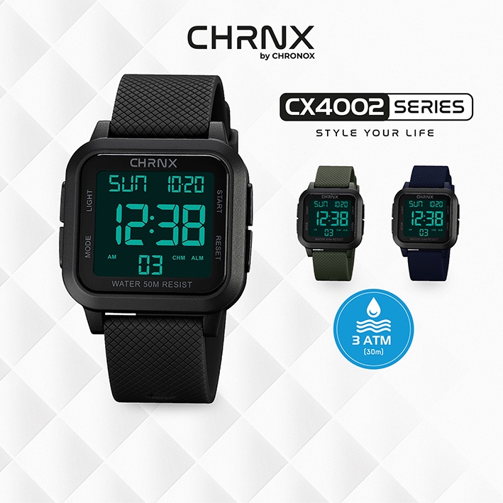 Jual CHRNX by CHRONOX Jam Tangan Digital Unisex Pria Wanita - CX4002 ...