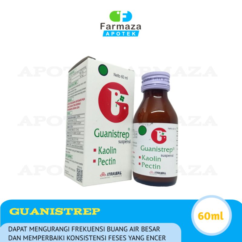 Jual GUANISTREP SIRUP SUSPENSI 60ML | Shopee Indonesia