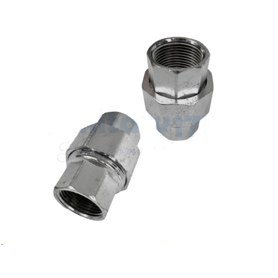 Jual Water Mur 1/2" Stainless Water Mor sambungan kran 3/4" | Shopee ...