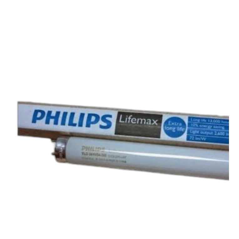 Jual PHILIPS LAMPU TL-D 36W PUTIH 36WATT Lampu Philips TL T8 36 Watt ...