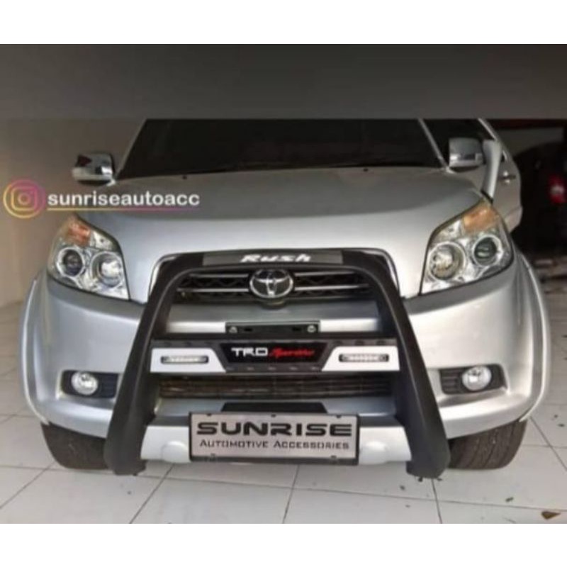 Jual Bumper/Tanduk Depan RUSH/TERIOS LAMA-2017 Model Trd Sportivo LED ...