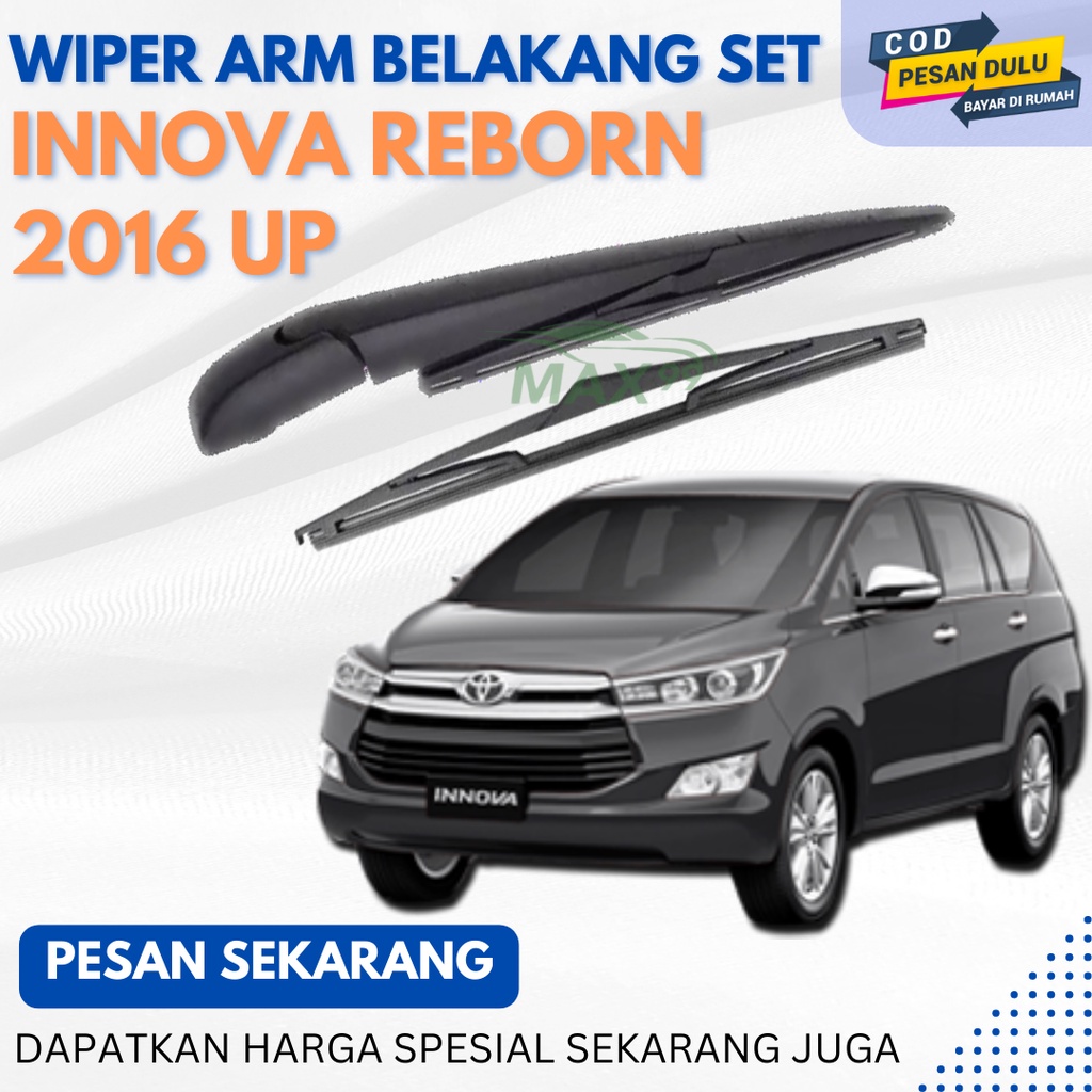 Jual ARM WIPER BELAKANG INNOVA REBORN 2016 UP SET / GAGANG WIPER ...