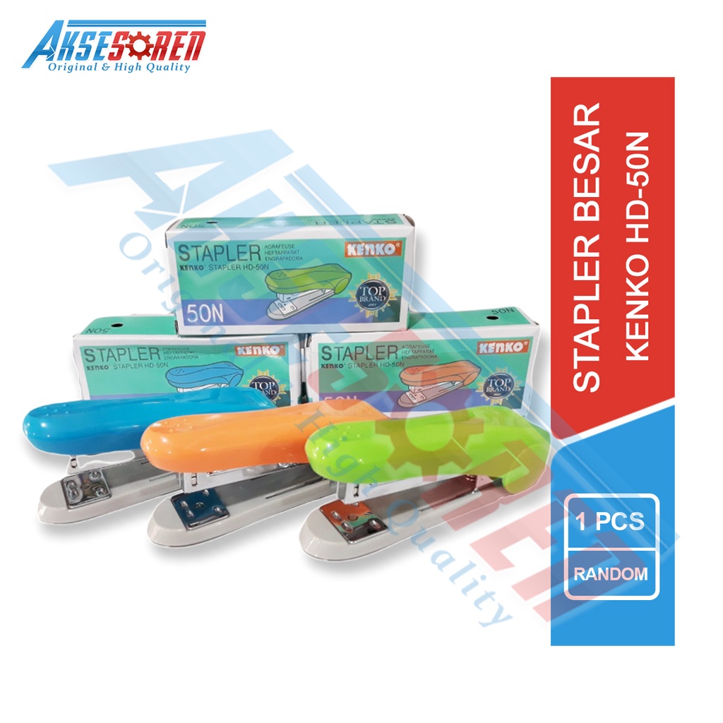 Jual Aksesoren Stapler Kenko Besar [HD-50N/1 Pcs] / Stepler Penjepit ...