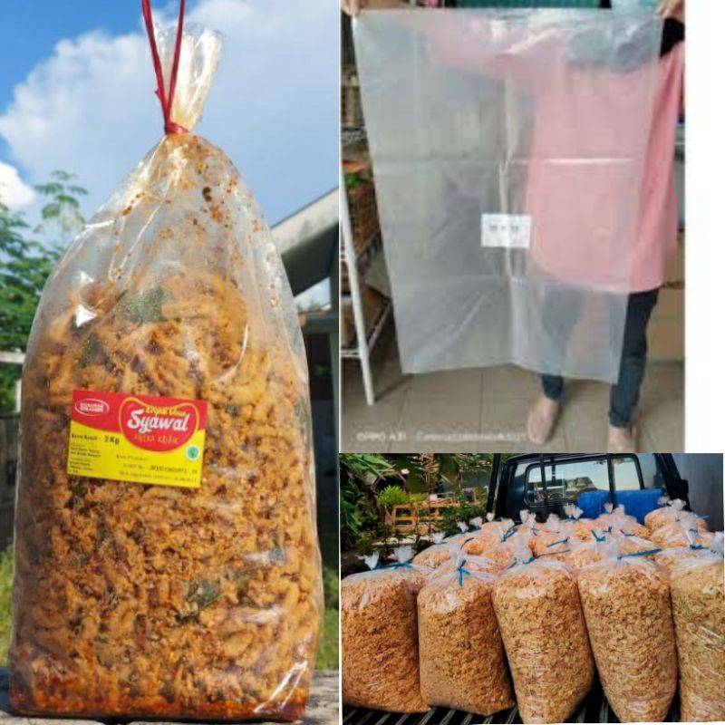 Jual Kantong Plastik Tempat Kerupuk Krupuk Kedap Udara Bungkus Plastik ...