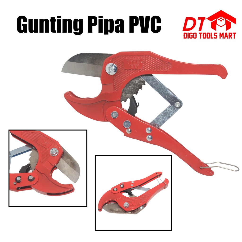 Jual Gunting Pipa PVC 8 inci alat potong pipa cutter pipe | Shopee Indonesia