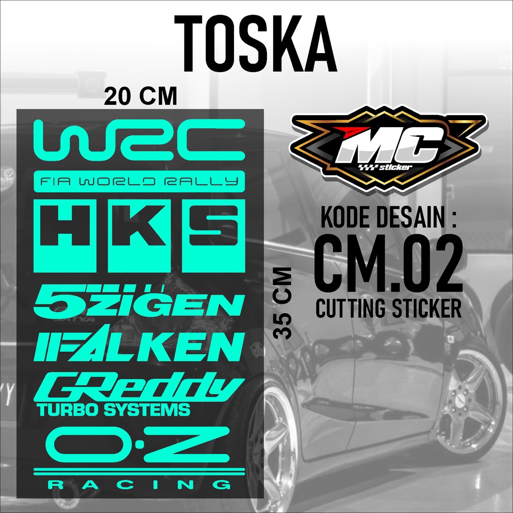 Jual MC Cutting Sticker CM 02 - Aksesoris Mobil Stiker Cutting Sticker ...
