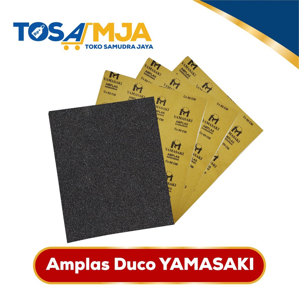 Jual AMPLAS DUCO YAMASAKI/YASQI Grit #60 ~ #2000 [ORIGINAL JAPAN ...