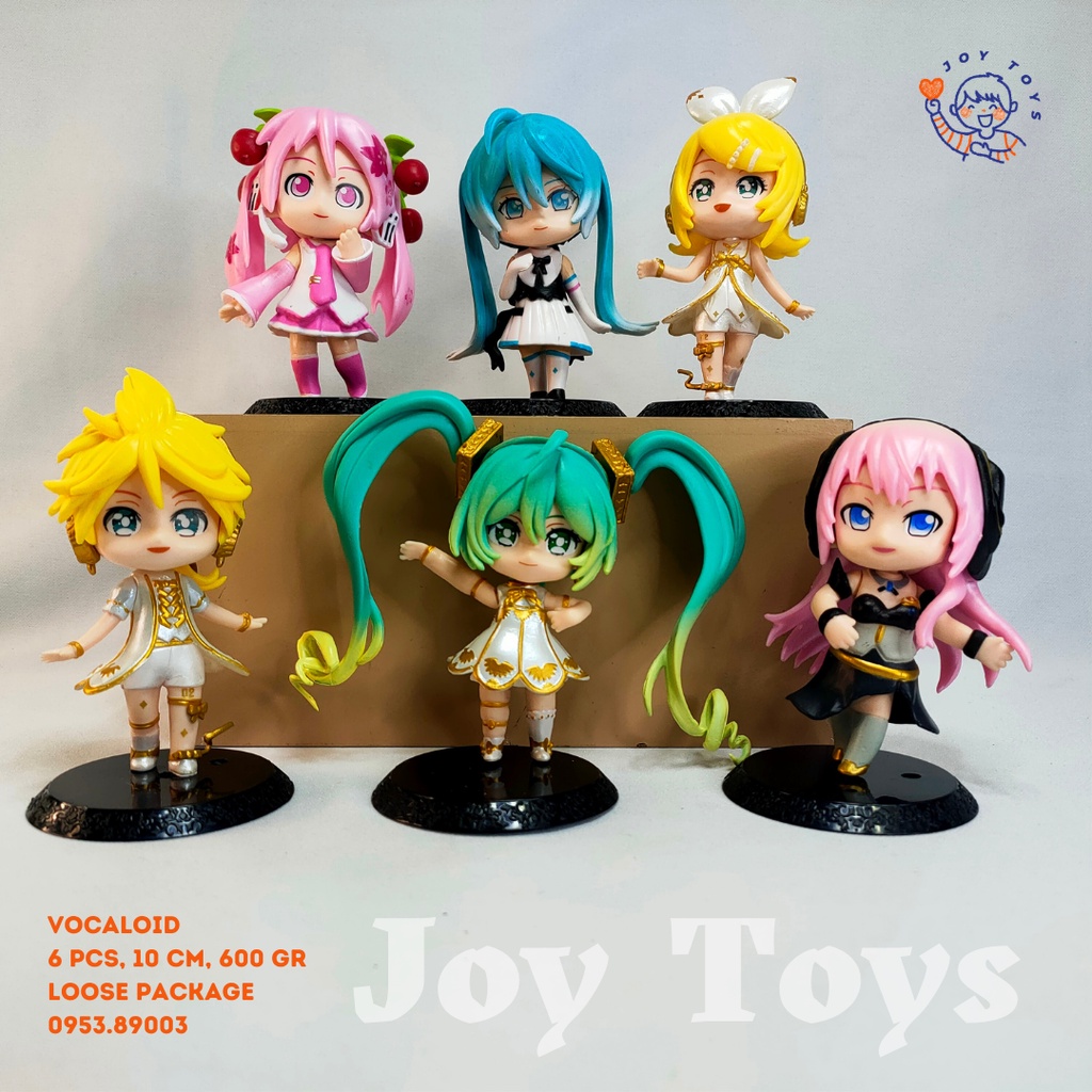 Jual VOCALOID CHIBI 6 PCS FIGURINE | Shopee Indonesia