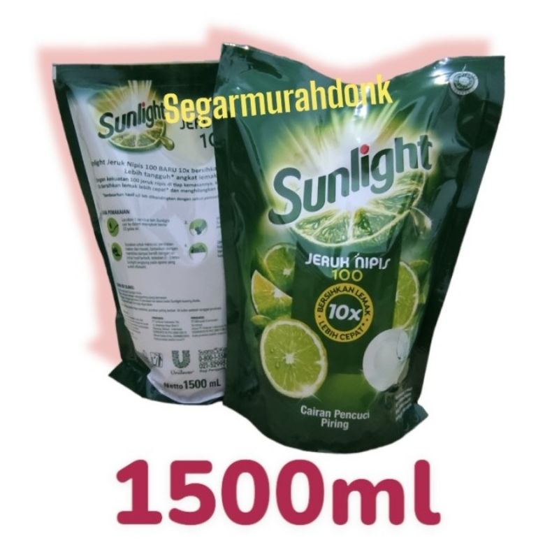 Jual SUNLIGHT JERUK NIPIS 1500 ml | Shopee Indonesia