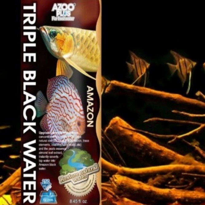 Jual Azoo plus triple black water 250ml azoo black water | Shopee Indonesia