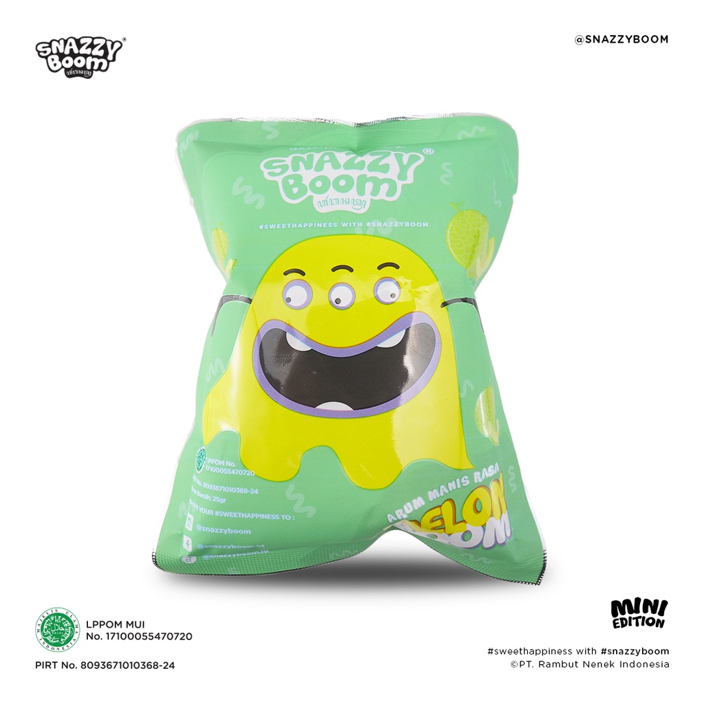 Jual Snazzy Boom Melon Mini Edition - Arum Manis / Gulali / Rambut ...