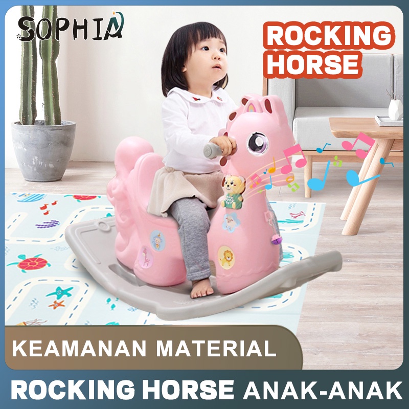 Jual Sophia Mainan Anak Kuda Kudaan Mainan Kuda Rocking Horse Mainan ...