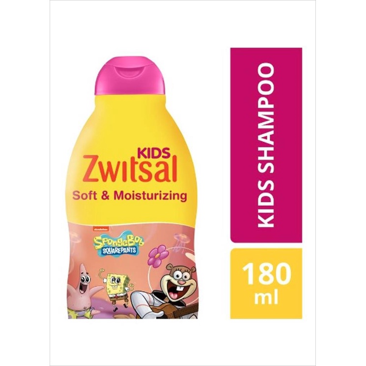 Jual Zwitsal Kids Shampoo Soft & Moisturazing Spongebob shampoo anak ...
