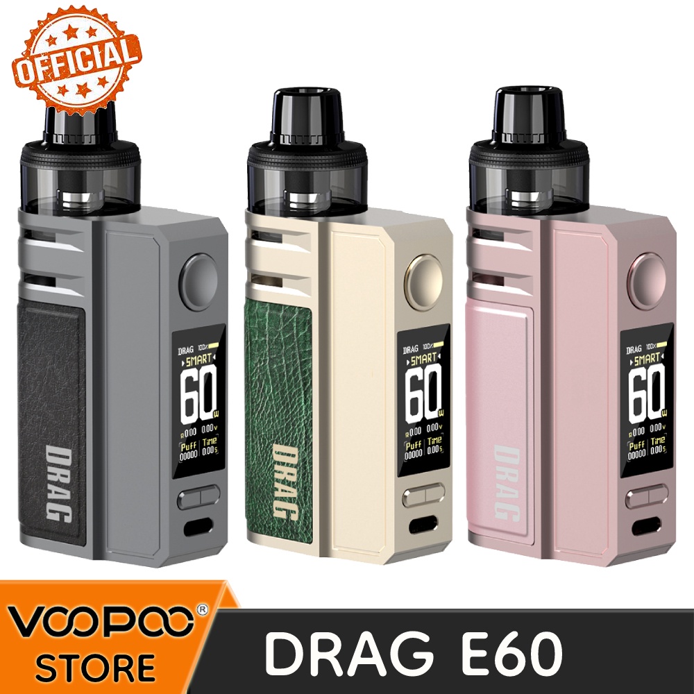 Jual Voopoo DRAG E60 Pod Mod Authentic | Shopee Indonesia